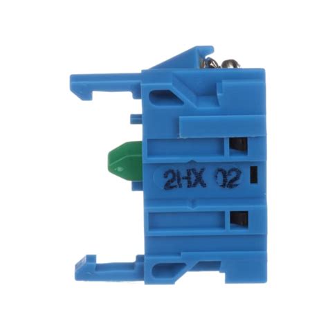 Idec Corporation Hw C10 Contact Block 1no Silver Screw 25 To