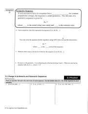 Understanding Geometric Sequences: Equations & Rules | Course Hero