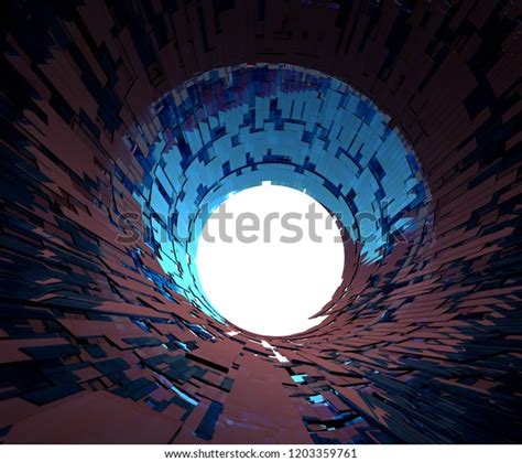 3d rendering tunnel image stock illustration 1203359761 shutterstock