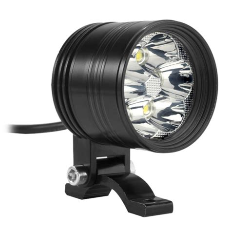 รถจักรยานยนต์ไฟ Led ไฟหน้า6500พันสีขาว Super Bright 6 Leds ทำงานจุดไฟรถ