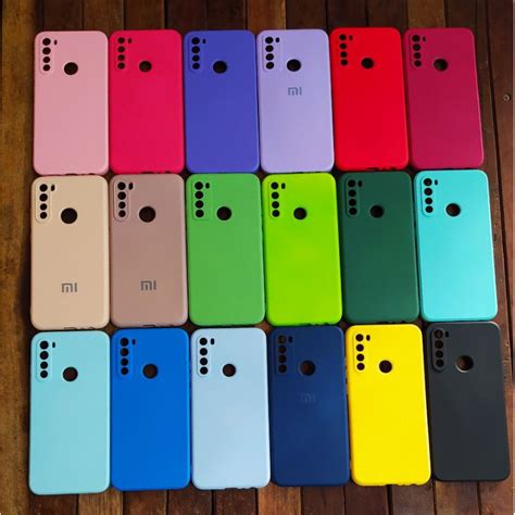 Capa Capinha Case Note Xiaomi Silicone Premium Aveludada Shopee Brasil