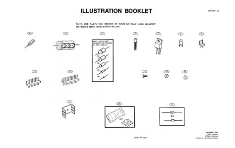 Heathkit Et3600 Analog Trainer Illustration Booklet Service Manual Download Schematics Eeprom