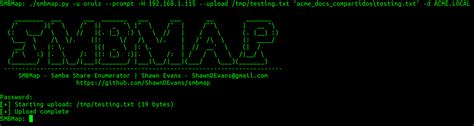 aprende a enumerar dominios de active directory con smbmap seguridad