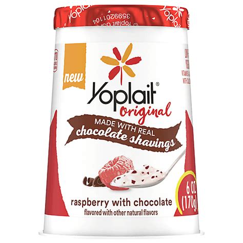 Yoplait Original Lowfat Yogurt Raspberry Chocolate Shavings Yogurt Foodtown