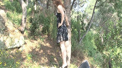 Brutal High Heel And Barefeet Trample In The Woods Part 1 Hq Foot Fetish Attitude Clip