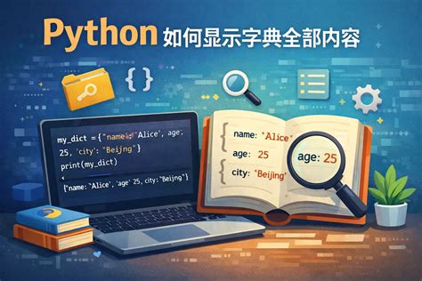 Python如何显示字典全部内容 Python如何显示字典全部内容