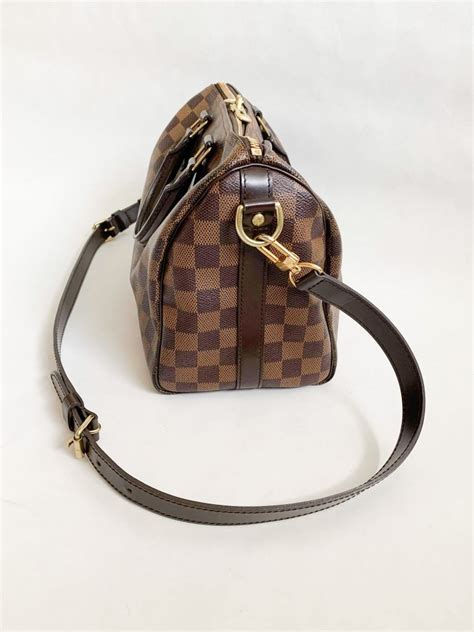 Lv Speedy 25 Damier With Strap Wrench