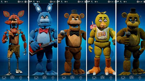 Five Nights At Freddys Movie Animatronics Workshop Animations Youtube