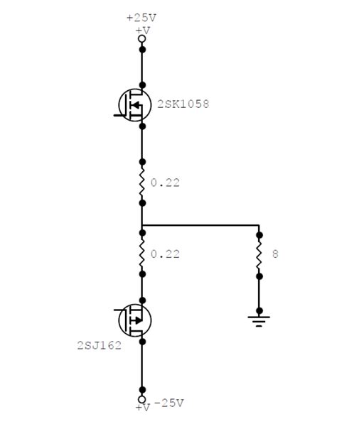Mosfet Push Pull Resistors On Output Diyaudio