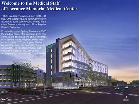 Ppt Torrance Memorial Medical Center Providing Quality Healthcare