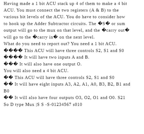 Design And Build In Quartus II An Arithmetic Chegg Com