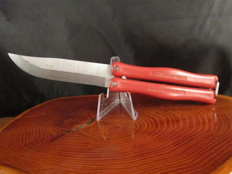 Vintage Hackman Of Finland Butterfly Knife Cia Issue