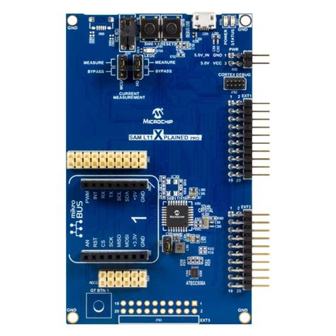 xplained pro eval kit 32bit cortex m23 dm320205 microchip製｜電子部品・半導体通販のマルツ