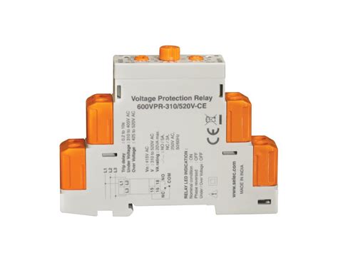 Model Name Number 600VPR 1 130 320V CE Selec 600VPR 1 130 320V Analog Voltage Protection Relay