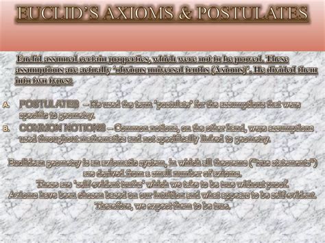 Euclid Geometry Ppt
