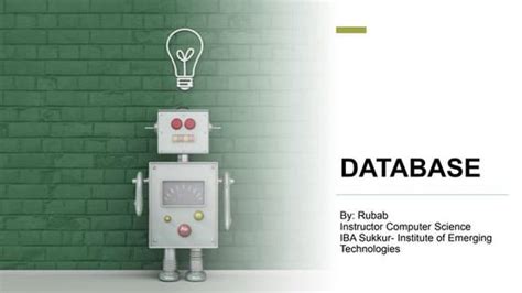 database and types of database pptx databases computer software and applications
