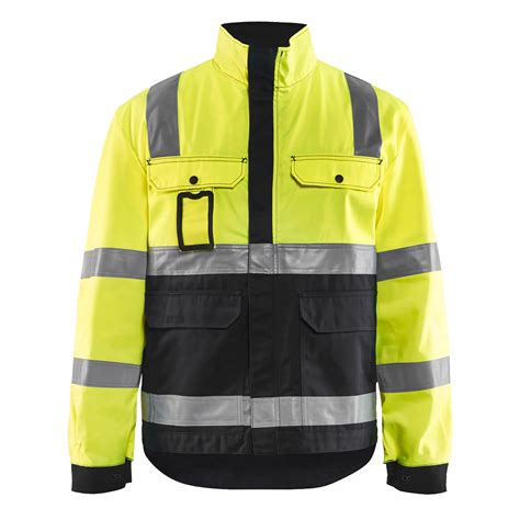 Blaklader 4023 Hi Vis Yellowblack Jacket Start Safety Uk