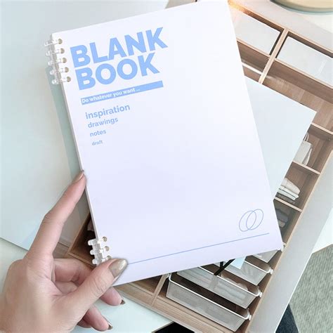 Onlyliua Grids Notebook Set White B5 Thick Coil Notebook Portable Babe Stationery Plastic