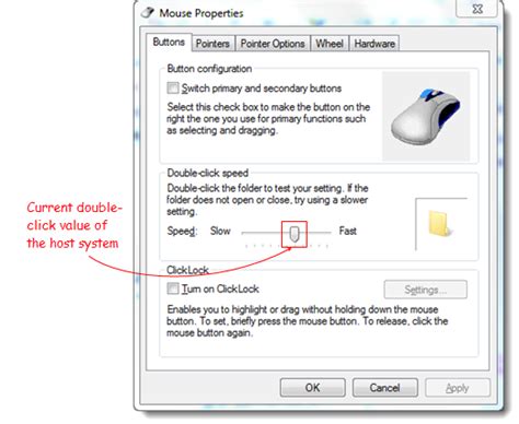 Double Click Time