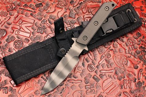 Mt Mod 10 Tiger Striped Mick Strider Custom Knives