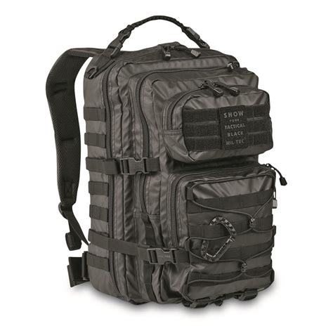 Mil Tec Tactical Assault Pack Black Sportsmans Guide