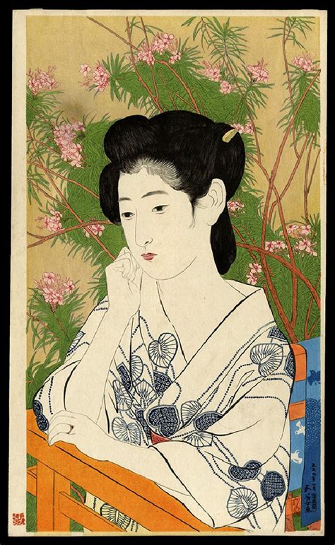 Hashiguchi Goyo Japanese Print Oct 14 2017 Floating World