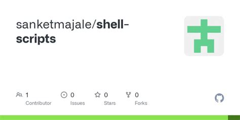 Sanket Majale On Linkedin Github Sanketmajaleshell Scripts