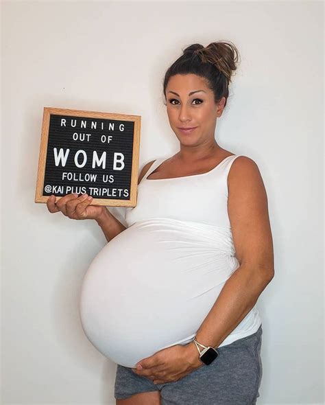 Pregnant With Triplets By Ericasmall39 On Deviantart