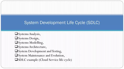 System Development Life Cycle Sdlc Pdf