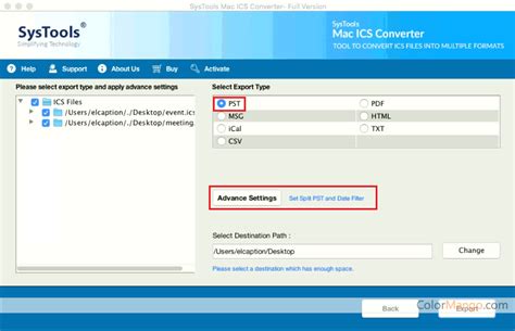SysTools Mac ICS Converter Off Coupon Oct Verified