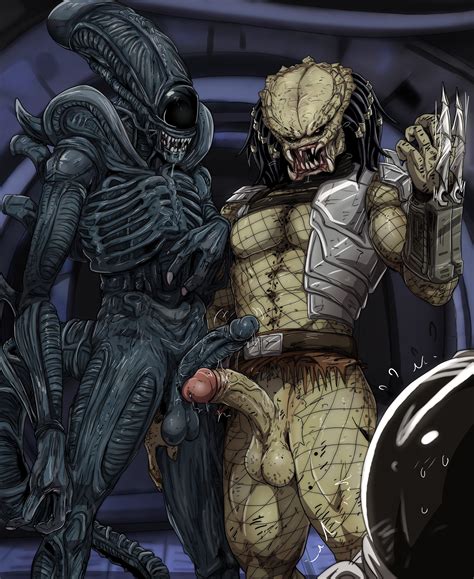 Rule 34 2boys Alien Alien Franchise Alien Boy Alien Vs Predator