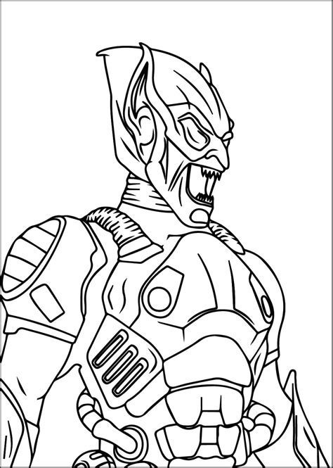 Coloriage Dessin De Bouffon Vert Gratuit Télécharger Et Imprimer