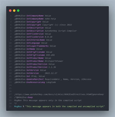 AutoHotkey NekoHelp Visual Studio Marketplace
