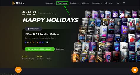 How To Get Free Plugins For After Effects Aejuice Com