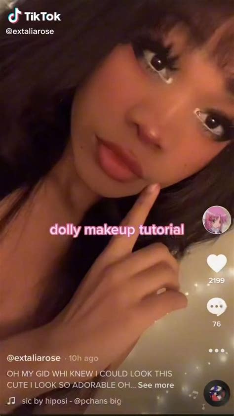 Dolly Makeup Tut Makeup Tutorial Gyaru Makeup Grunge Makeup Tutorial