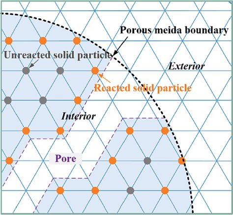 Schematic Diagram Of The Triangular Grid And Solid Nodes Download Scientific Diagram