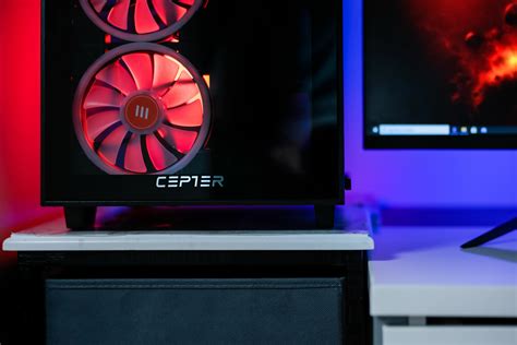 CEPTER CARAPACE CUBE T G RGB BOX COMPUTER CASE CEPTER