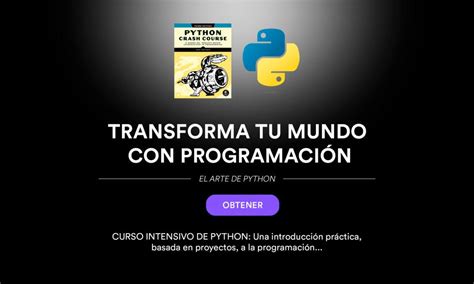 ProgramaciÓn Python Libro Curso Intensivo De Python En EspaÑol