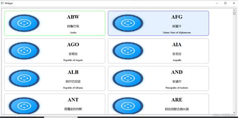 Qstyleditemdelegate制作卡片qstyleitemdelegate Csdn博客