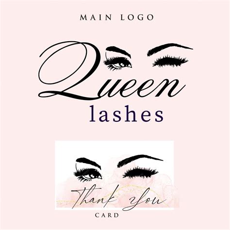 Premium Vector Lash Logo Design Rose Gold Lash Logo Makeup Artist