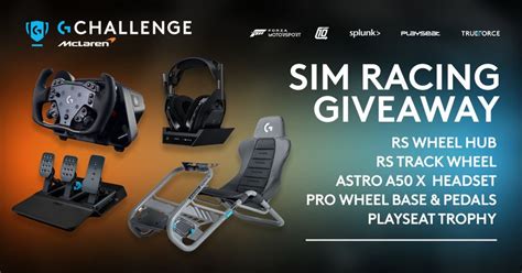 Enter For A Chance To Win A Logitech G Sim Racing Rig Gleam Giveaway