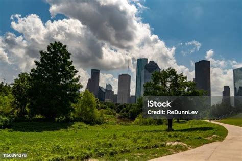 다운 타운 휴스턴 스카이라인엘 레 노어 틴 슬 리 Gt 버팔로 바이유 공원 거리에 대한 스톡 사진 및 기타 이미지 거리 건축 건축물 Istock