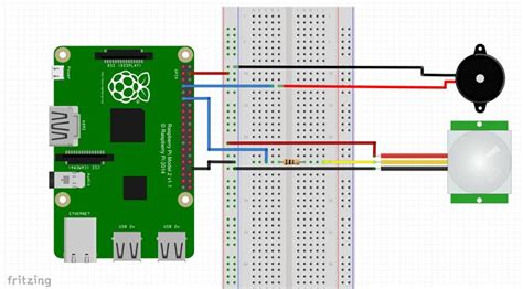 Raspberry Pi Motion Sensor Using A Pir Sensor