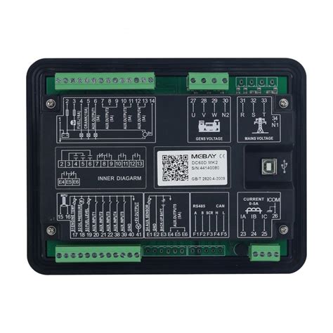 Mebay Dc60d Mk2 Generator Controller Genset Controller With 43
