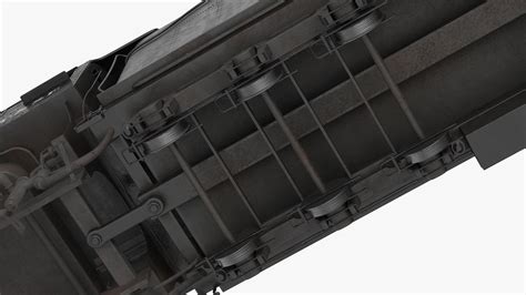 3d Vintage Steam Locomotive Atsf 3415 Model Turbosquid 2205492