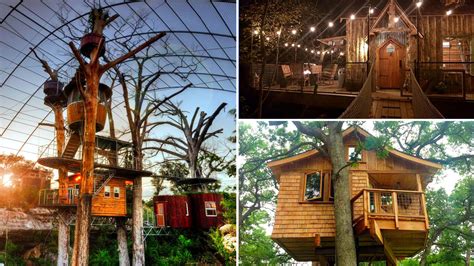 Tree House Cabins In Texas Texas Treehouse Vacation Rentals United