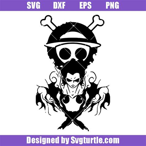 One Piece D Luffy Svg D Luffy Svg Anime One Piece Svg