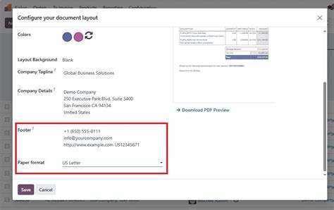 How To Configure Quotation Layout In Odoo 17
