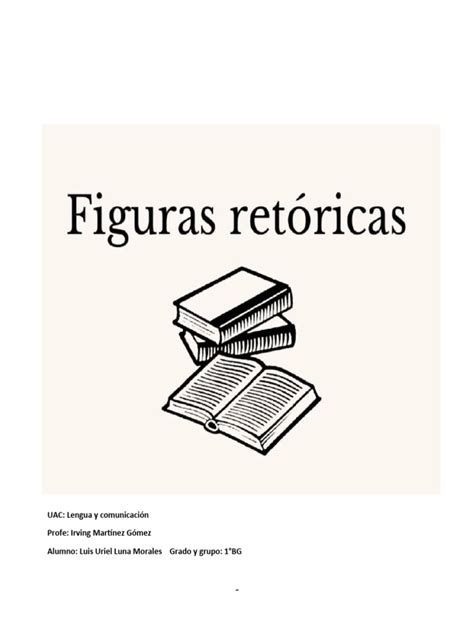 Figuras Retoricas Pdf Metáfora Paradoja