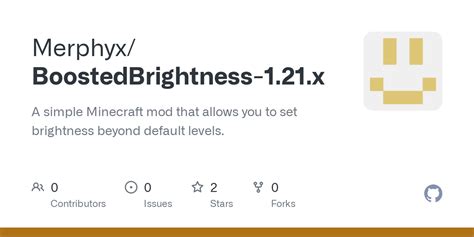 GitHub Merphyx BoostedBrightness X A Simple Minecraft Mod That Allows You To Set
